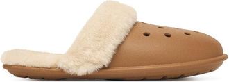 Crocs Hausschuhe Classic Fuzz Scuff 212143 Braun