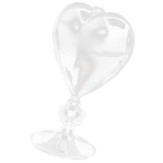 BESPORTBLE Herzf&ouml;rmige Glas &ouml;llampe mit Kerosinf&uuml;llung Dekorative &Ouml;llampe f&uuml;r Hochzeiten und Partys Warmes Licht Stilvolle Vintage Dekoration f&uuml;r Innenr&auml;ume und 