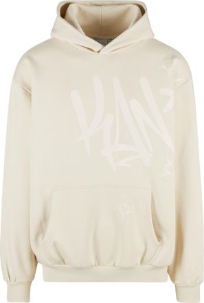 Karl Kani KM251-005-1 Woven Signature Kani Tag Os Hoodie Light Sand, S