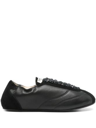 Repetto Silk Tennis Sneakers - Schwarz