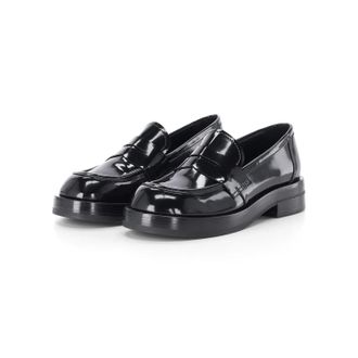 AGL Low-Top Sneaker - Loafer Trudi aus Leder - Gr. 37 (EU) - in Schwarz - f&uuml;r Damen