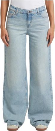 Guess Femme, Jeans, Bleu, Taille: W30 G11 Wide-Leg Jeans