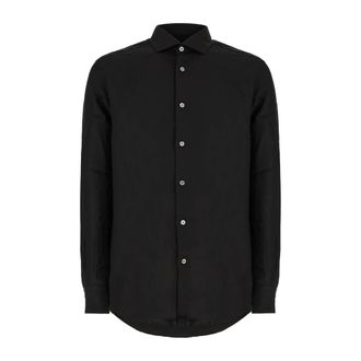 Ermenegildo Zegna Homme, Chemises, Noir, Taille: M Cashco Shirt