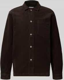Lindbergh Regular Fit Overshirt mit Kentkragen Modell Superflex