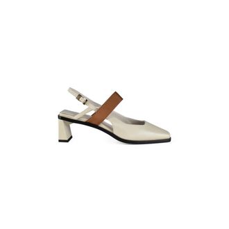 Anest Collective Kidskin Slingback - - Shoes - Damen - Wei&szlig; - 35 EU