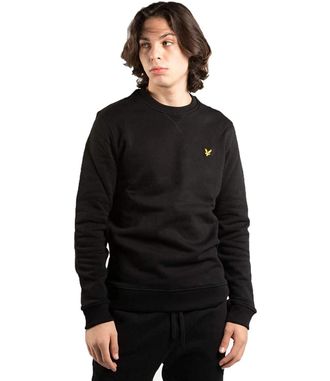 Lyle & Scott Crew Neck Brushback Sweatshirt