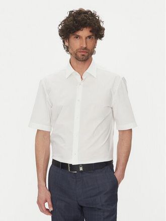 HUGO BOSS Hemd H-Joe 50539774 Wei&szlig; Regular Fit