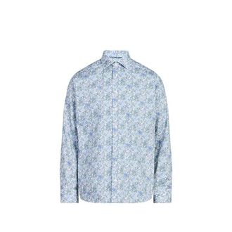 Eton Chemise slim imprim&eacute;e en coton