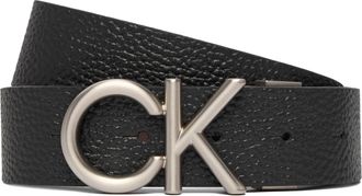 Calvin Klein Herreng&uuml;rtel Calvin Klein Ck Hallmark Logo 35Mm Adj/Rev LV04D7034G Schwarz
