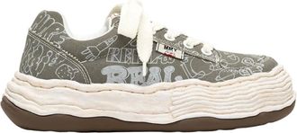 Miharayasuhiro Mihara Yasuhiro, Femme, Chaussures, Vert, Taille: 41 EU Oliver Low-Top Baskets