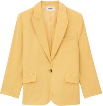 BA&SH Femme, Vestes, Jaune, Taille: 38 FR Dalena Jacket