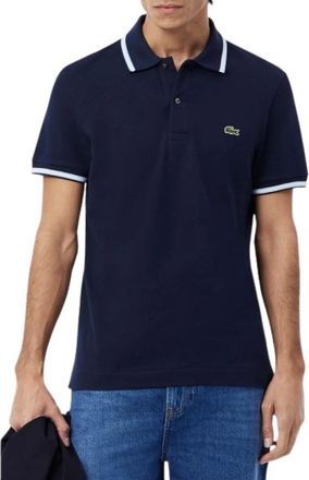Lacoste Homme, Tops, Bleu, Taille: 2XL Polo L.12.12 Coupe R&eacute;guli&egrave;re D&eacute;tails Contrast&eacute;s