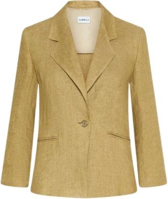 Marella Femme, Vestes, Vert, Taille: 42 FR Cardato Blazer
