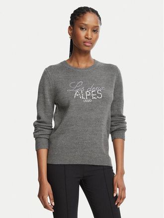 Liu Jo Pullover TF6160 MA22S Dunkelgrau Regular Fit