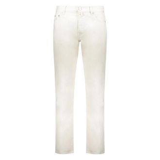 Moorer Schlank geschnittene Hose - - Jeans - Herren - Wei&szlig; - W33