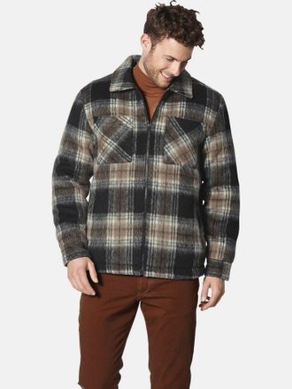 Babista Wolljacke FIORVENSO mit rustikalem Karodesign