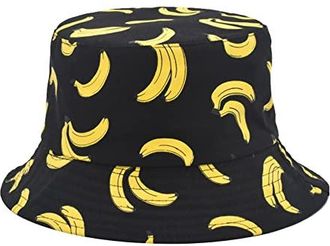 Generic Cocila Chapeau De PêCheur Aux DéTé CoréEn en Coton pour Femme Plage à Double Hommes BéRet Homme (Black One Size) Casquette Marin Homme Bonnet Lumineux