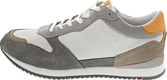 Lloyd Herren Schn&uuml;rhalbschuh in grau-Kombi - Gr. 47