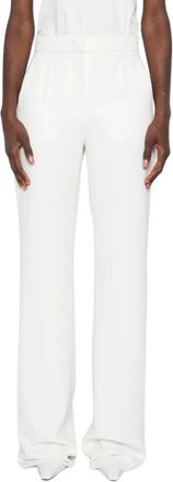 Max Mara Pantalon large - Femme - Pantalons - Blanc - Taille: 36 FR