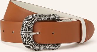 BA&SH Ba&Sh Ledergürtel Brasta braun