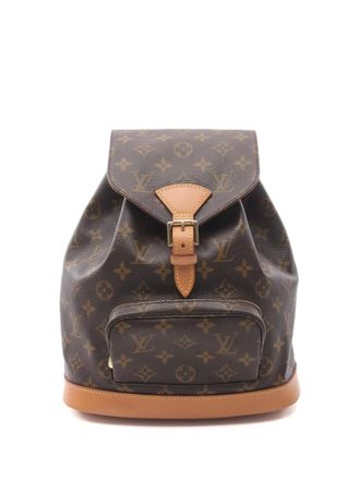 Louis Vuitton sac &agrave; dos Monogram Montsouris MM (1998) - Marron
