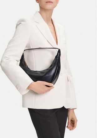 Calvin Klein Handtasche Pinched Soft Crescent Sm LV04F3010G Schwarz