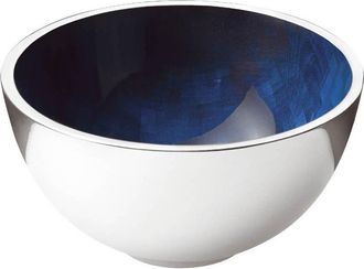 Stelton 451-10 Stockholm Schale, Durchmessser 100, mini, Aluminium mit kalter Emaille, Horizon, 11 x 6 x 10 cm