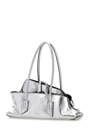 The Attico Silver Borse A Mano Bag