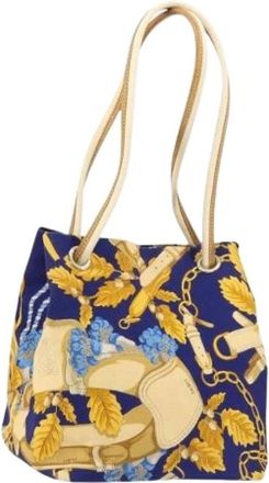 Loewe unisex, Pre-owned, Multicolore, Taille: ONE Size Sac bandouli&egrave;re en toile Pre-owned