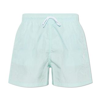 Emporio Armani Homme, Maillots de bain, Bleu, Taille: M Short de bain avec logo brod&eacute;