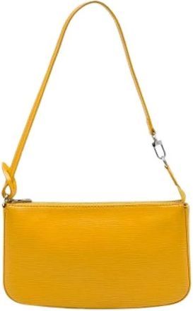 Louis Vuitton Pochette Accessoires Pre-owned - Femme - Pre-owned - Jaune - Taille: ONE Size