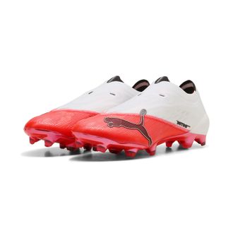 Puma Chaussure de football sans lacets ULTRA NITRO 7 ULTIMATE FG Unisexe, Accessoires, Rouge, 44.5