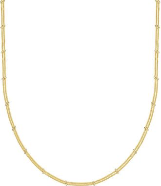 Glanzst&uuml;cke M&uuml;nchen Halskette - Sterling Silber Halskette - Gr. unisize - in Gold - f&uuml;r Damen