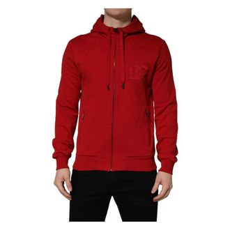 Dolce & Gabbana Herren, Sweatshirts & Hoodies, Rot, SGr&ouml;&szlig;e