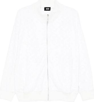 GCDS Casualjacke - Wei&szlig;