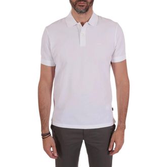 HUGO BOSS Pallas Polo - - Tops - Herren - Wei&szlig; - 6XL