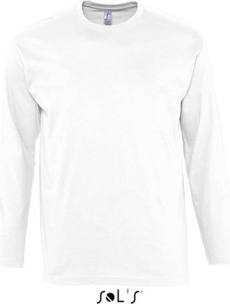 SOLS Sols - Langarm T-Shirt Monarch L,White