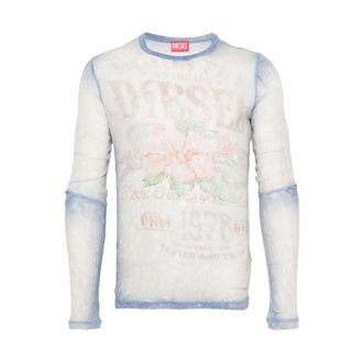 Diesel Homme, Tops, Multicolore, Taille: L Long Sleeve Top