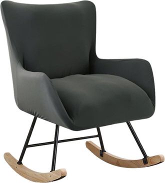 Generic Bezug f&uuml;r Schaukelst&uuml;hle im Kinderzimmer dehnbar Bezug f&uuml;r Gleitst&uuml;hle Bedruckt Schonbezug f&uuml;r Schaukelsessel mit Akzent f&uuml;r Wohnzimmer Schlafzimmer B