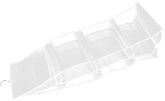 BESPORTBLE Mehrlagige H&auml;ngetasche Aufbewahrungstasche mit 4 Schichten aus Transparentem Netzstoff Staubbeutel f&uuml;r Handtaschen T&uuml;rh&auml;nger f&uuml;r Zuhause und Studenten