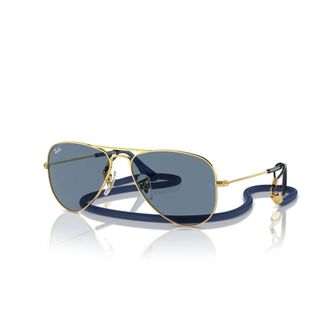 Ray-Ban unisex, Accessoires, Jaune, Taille: 52 MM Rj9506S Lunettes de soleil Aviator