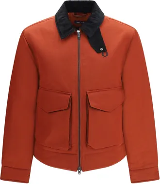Fred Perry Recycled Polyamide Nylon Jacket - Red