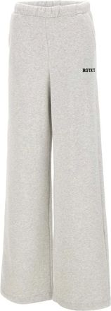 Rotate Rotate Birger Christensen, Femme, Pantalons, Gris, Taille: 40 FR Heavy Pantalons de surv&ecirc;tement