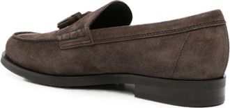 Tod's Suede Tassel Loafer - Brown