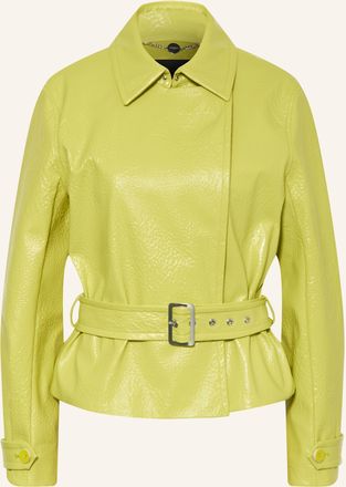 Marc Cain Jacke In Lederoptik gruen