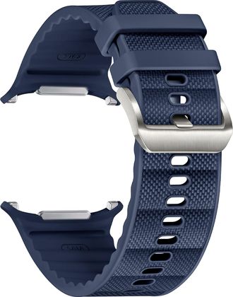 Generic Silikon-Nylon-Band für Galaxy Watch Ultra Strap 47 mm Funktionelle Sport-Armband-Uhrenarmbänder