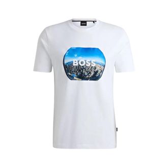 HUGO BOSS Thompson 121 T-Shirt - - Tops - Herren - Wei&szlig; - XL