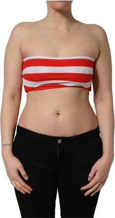 Dolce & Gabbana Femme, Tops, Multicolore, Taille: 38 FR Hauts sans manches
