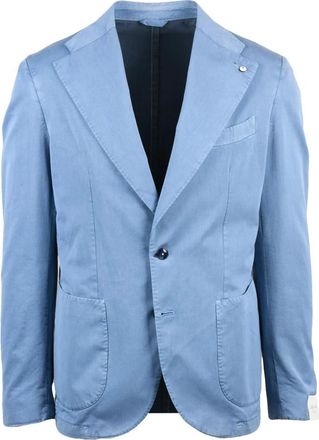 L.B.M. 1911 L.b.m. 1911, Homme, Vestes, Bleu, Taille: L Stondato Jacket