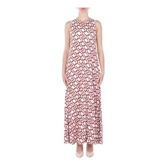 Max Mara Femme, Robes, Multicolore, Taille: 42 FR Robe Longue de Plage